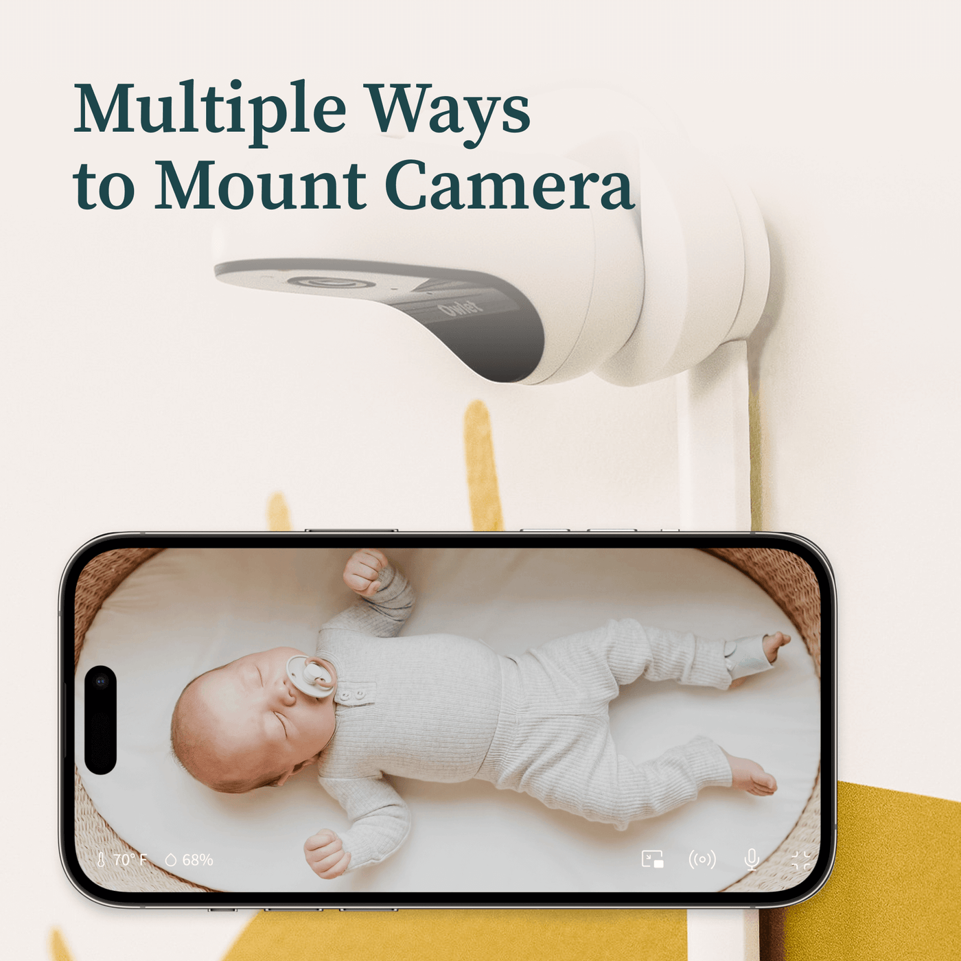 Owlet Cam® 2 Baby Monitor Camera: HD Award-Winning Technology