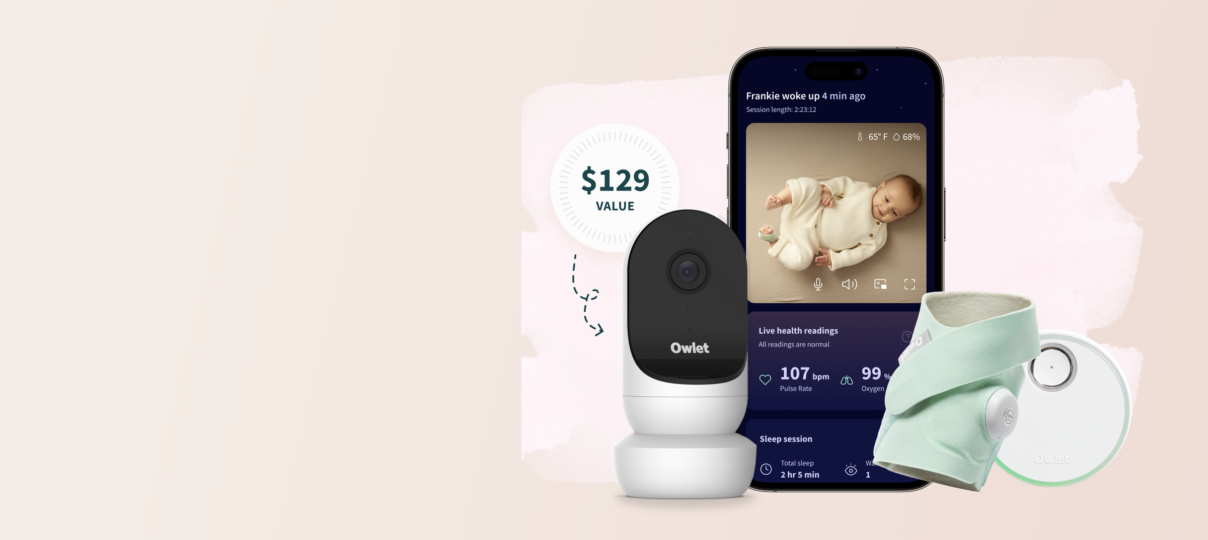 Owlet Baby Monitor: First-of-its-kind FDA-cleared smart baby monitor