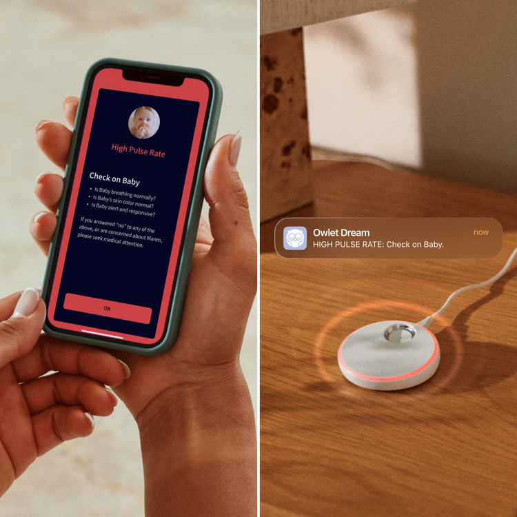 Owlet Dream Duo – FDA-Cleared, All-In-One Smart Baby Monitoring System ...