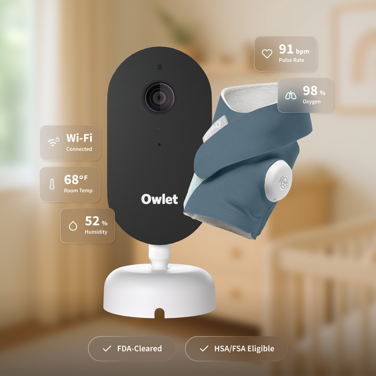 Owlet Dream Duo – FDA-Cleared, All-In-One Smart Baby Monitoring System ...